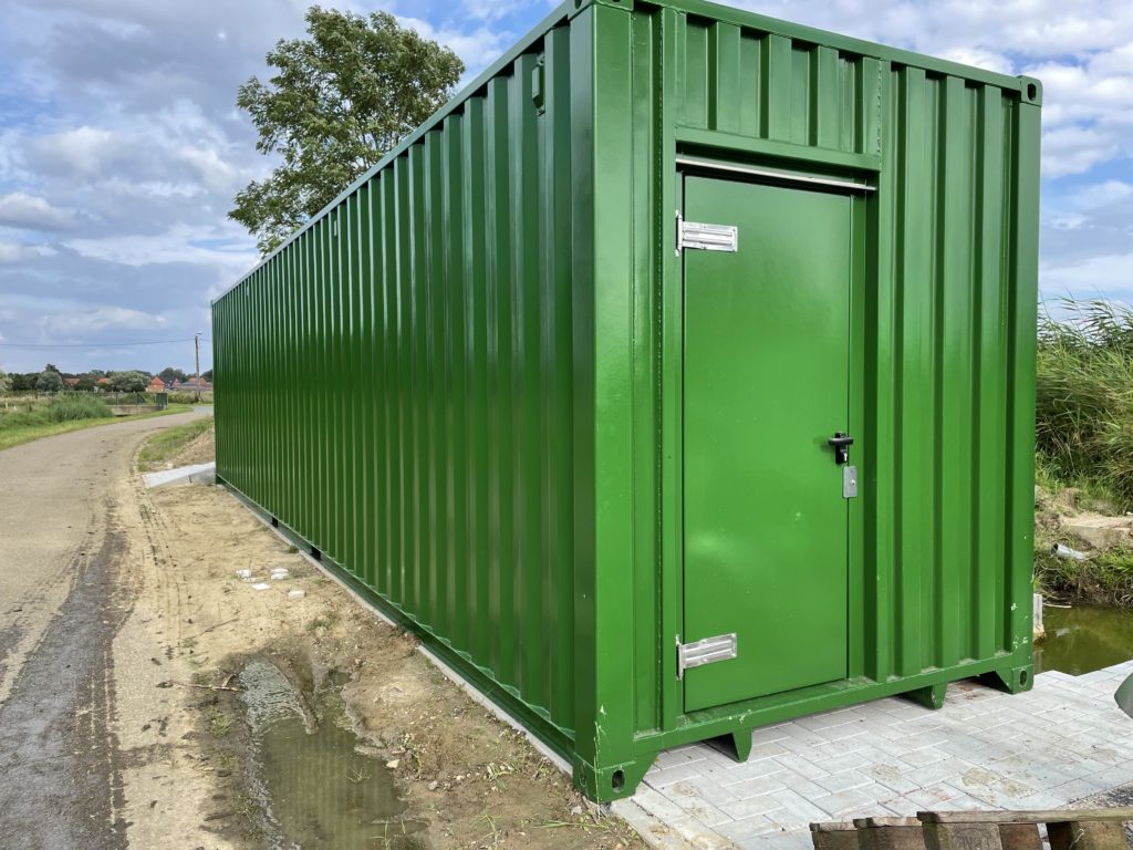 Waste water effluent polishing - 40 ft container with Multi Media ...